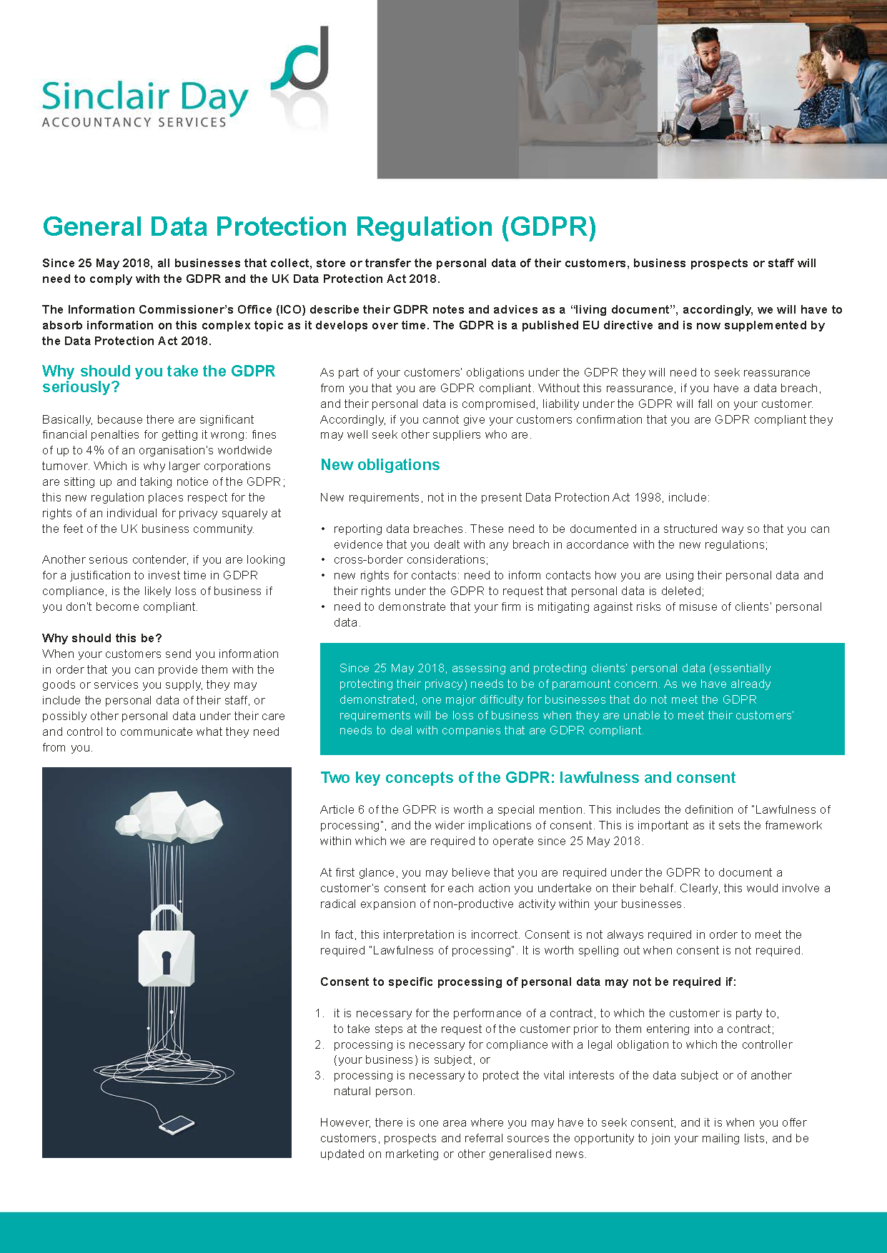 Factsheets | Sinclair Day