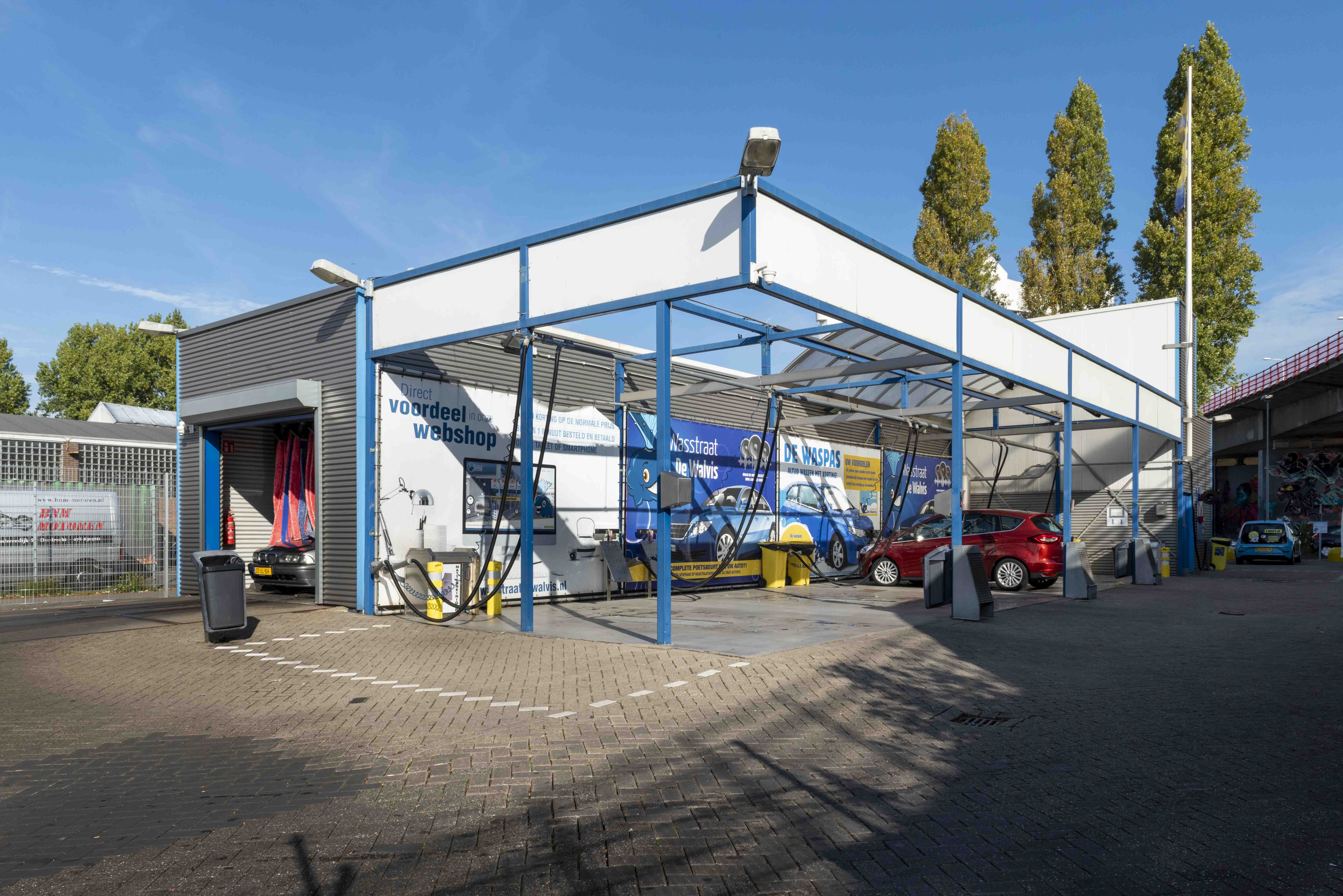 Wasstraat Dordrecht Weeskinderendijk - Wasstraat de Walvis