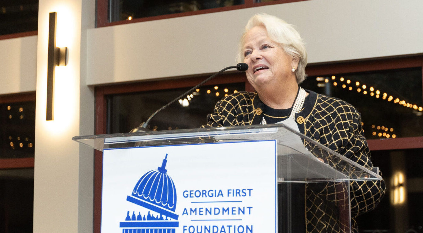 Georgia state Rep. Mary Margaret Oliver Awarded the Weltner Freedom of ...