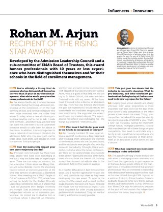 The Yield Winter 22: Influencers - Rohan Arjun | EMA Reports