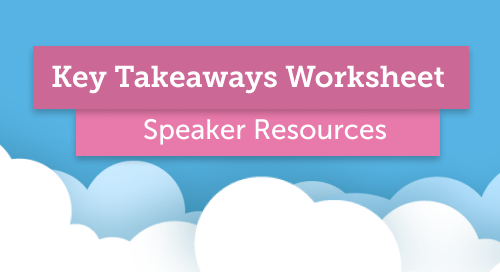 How to Build Your Key Takeaways Worksheet