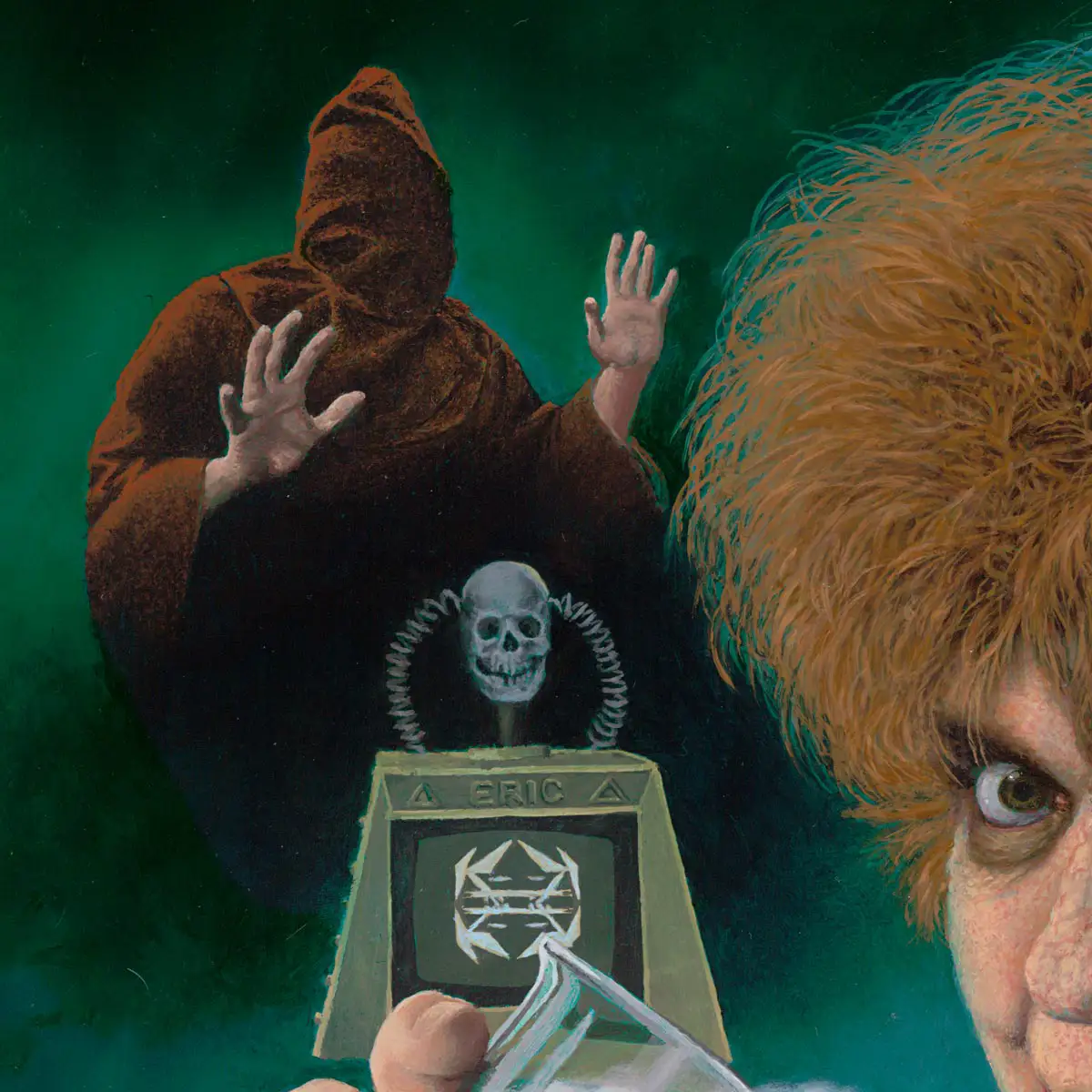 Large scale Art print of Morgus the Magnificent by John V. Ulakovic