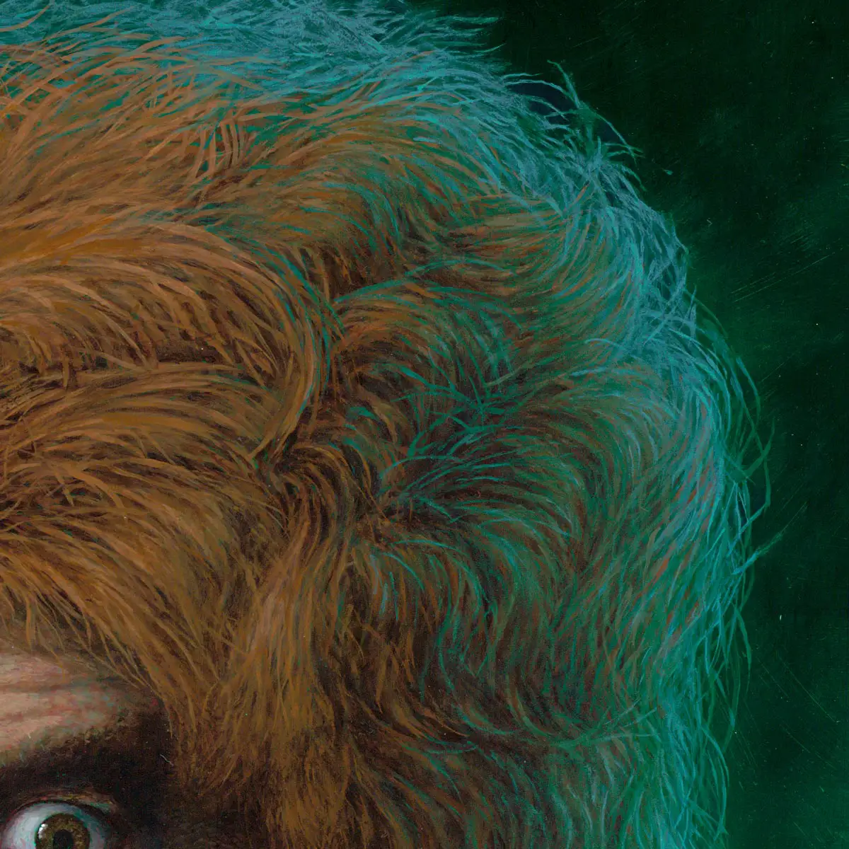 Large scale Art print of Morgus the Magnificent by John V. Ulakovic