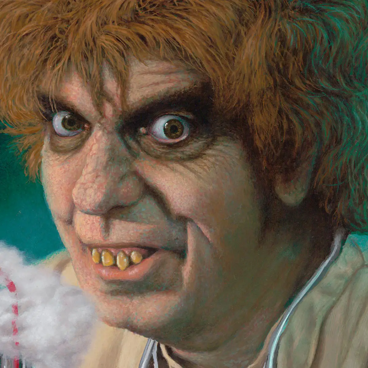 Large scale Art print of Morgus the Magnificent by John V. Ulakovic