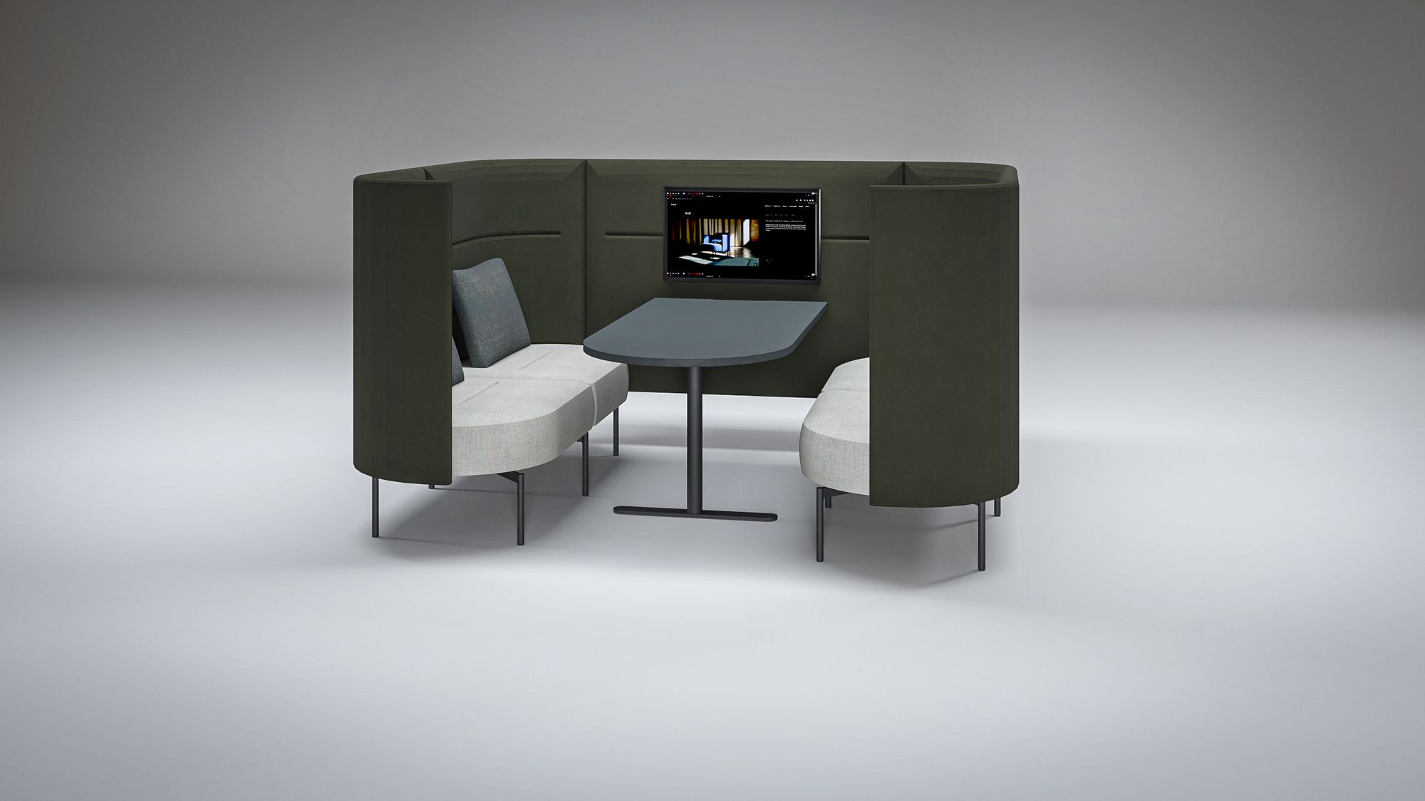 banc & oval cabins & banquette seating | Brunner UK