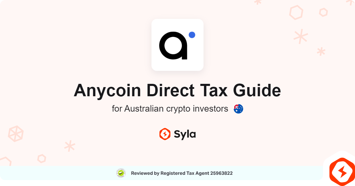 Anycoin Direct Tax Guide