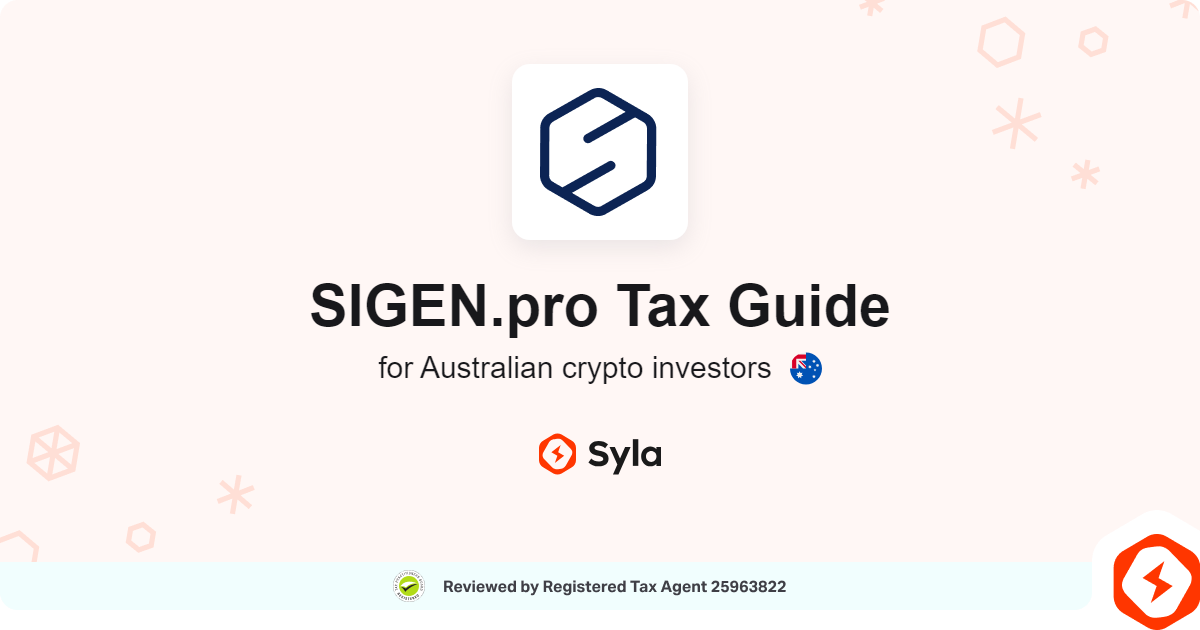 SIGEN.pro Tax Guide
