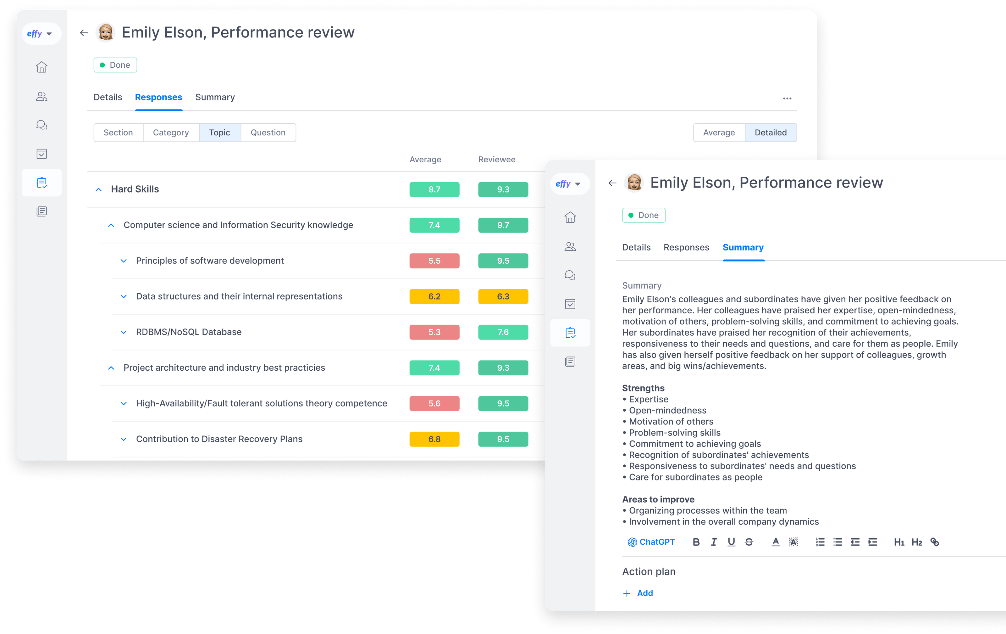 Effy AI: Free Performance Management Software for Teams