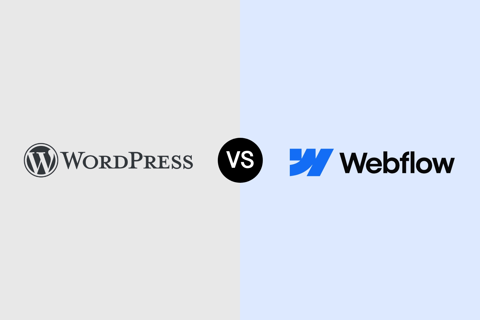 Webflow VS Wordpress : le combat