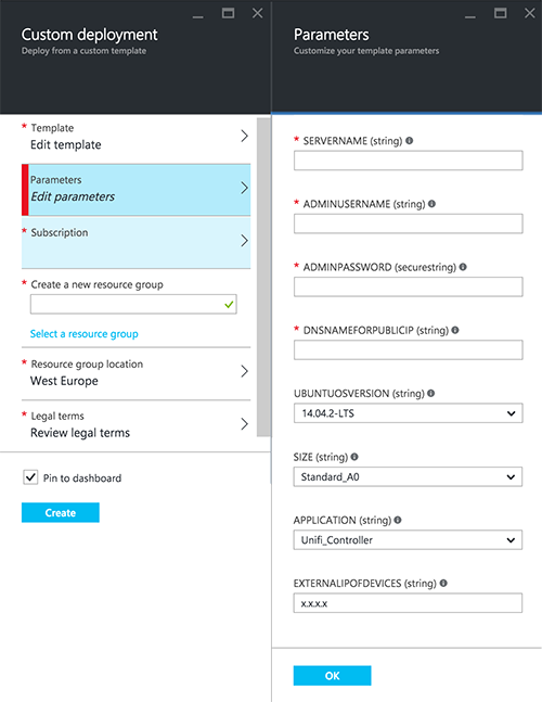 Deploy UniFi Controller in Azure | Redeploy