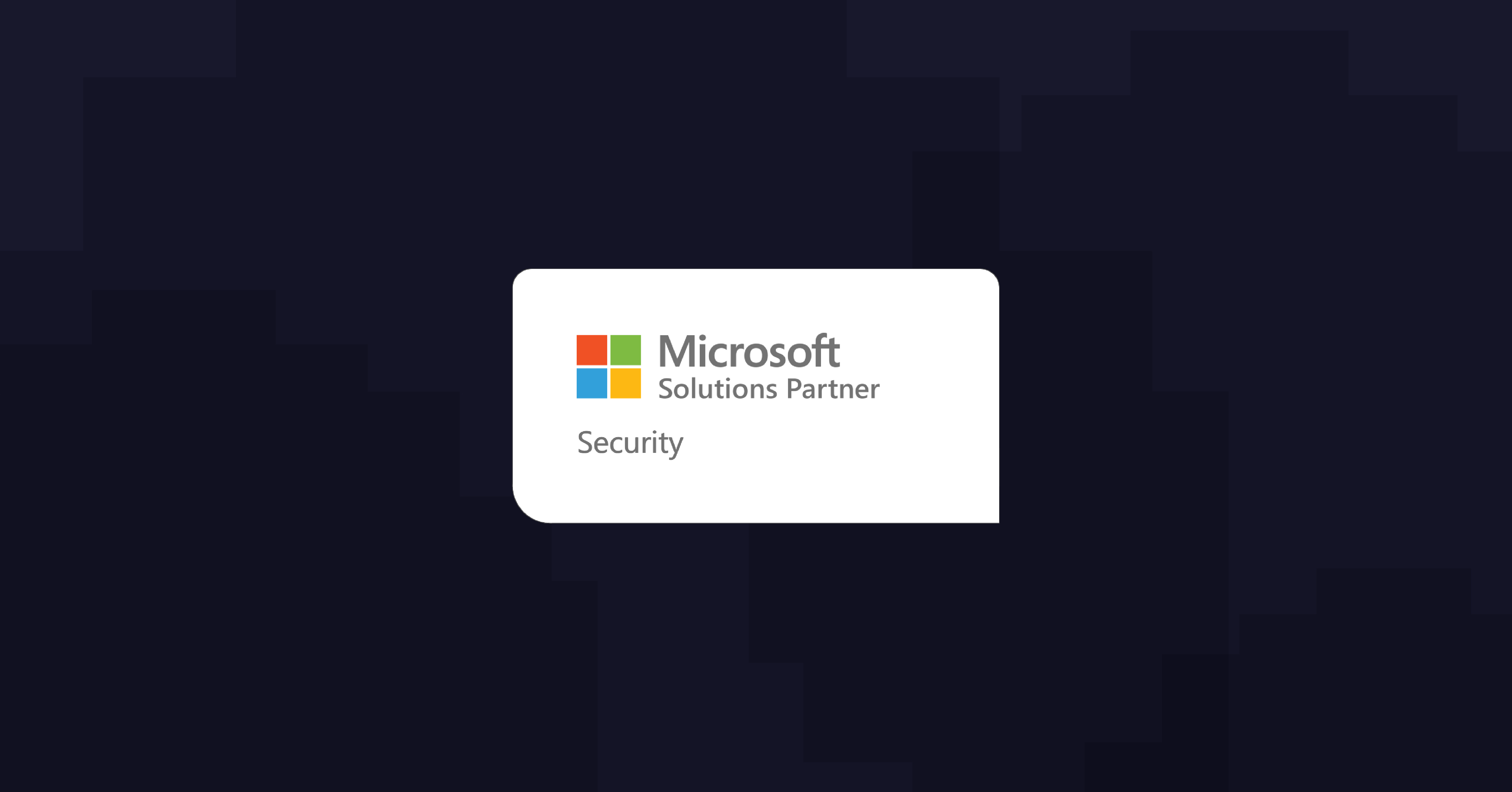 Security, our fourth Solution Partner Badge | Redeploy