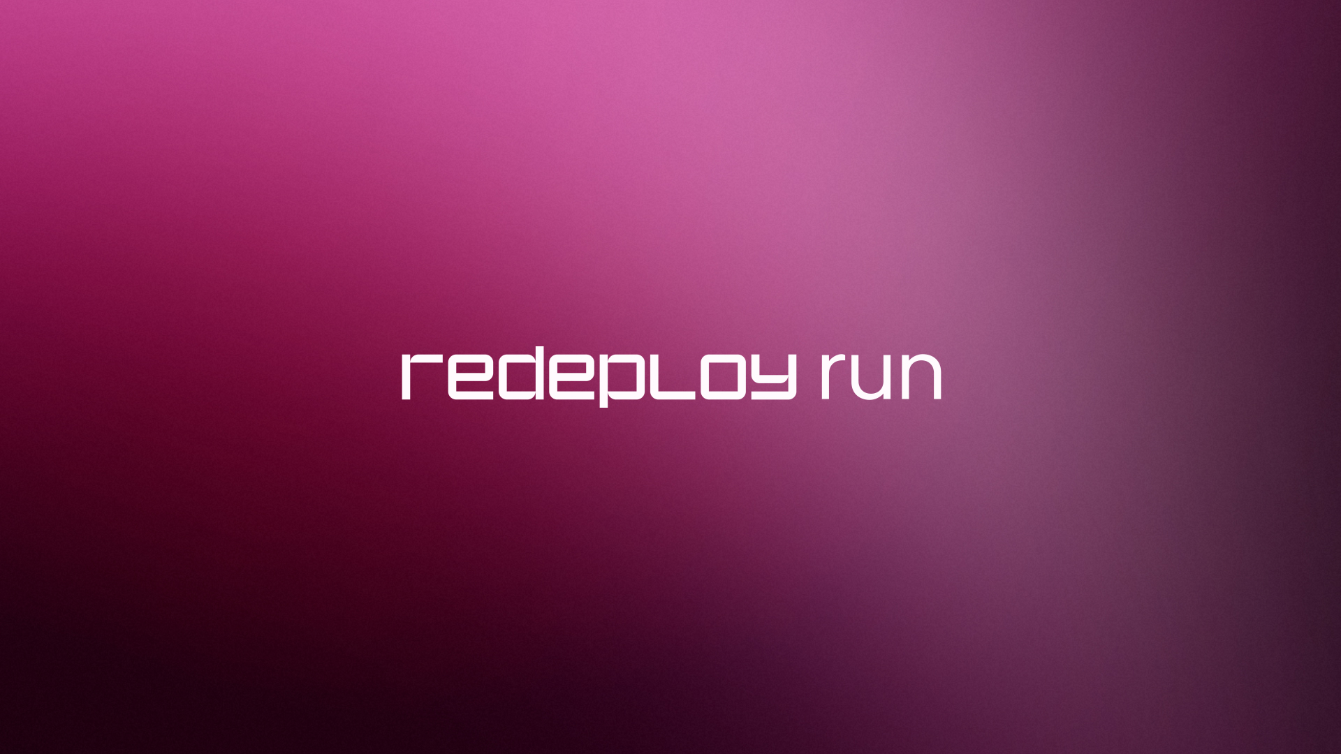 Pioneering Platform Engineering: Redeploy Run | Redeploy | Redeploy