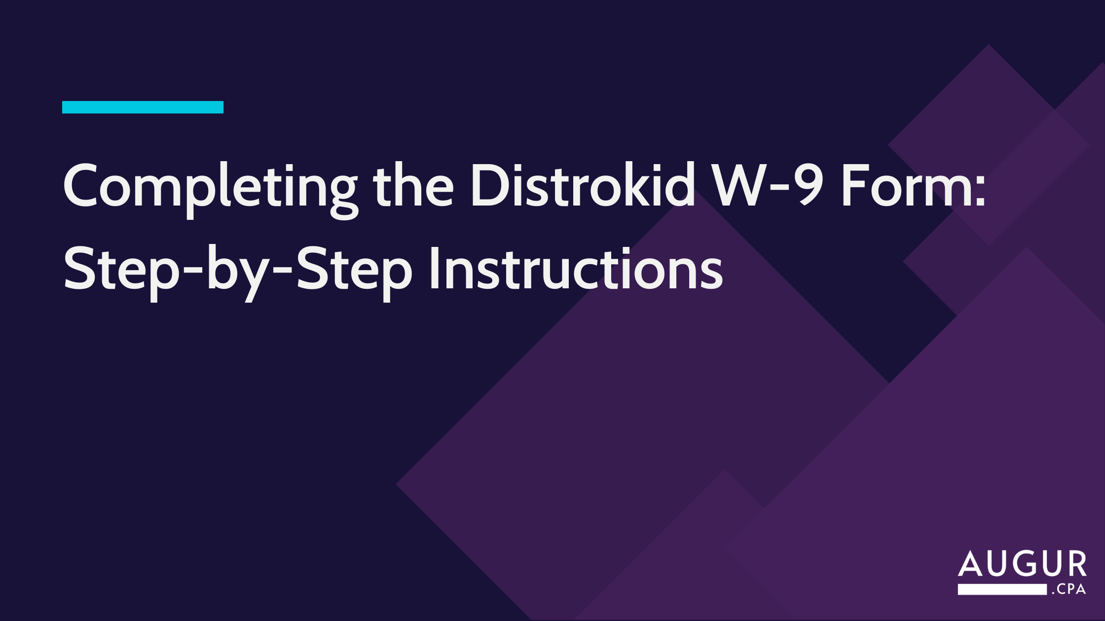 Completing the Distrokid W-9 Form: Step-by-Step Instructions