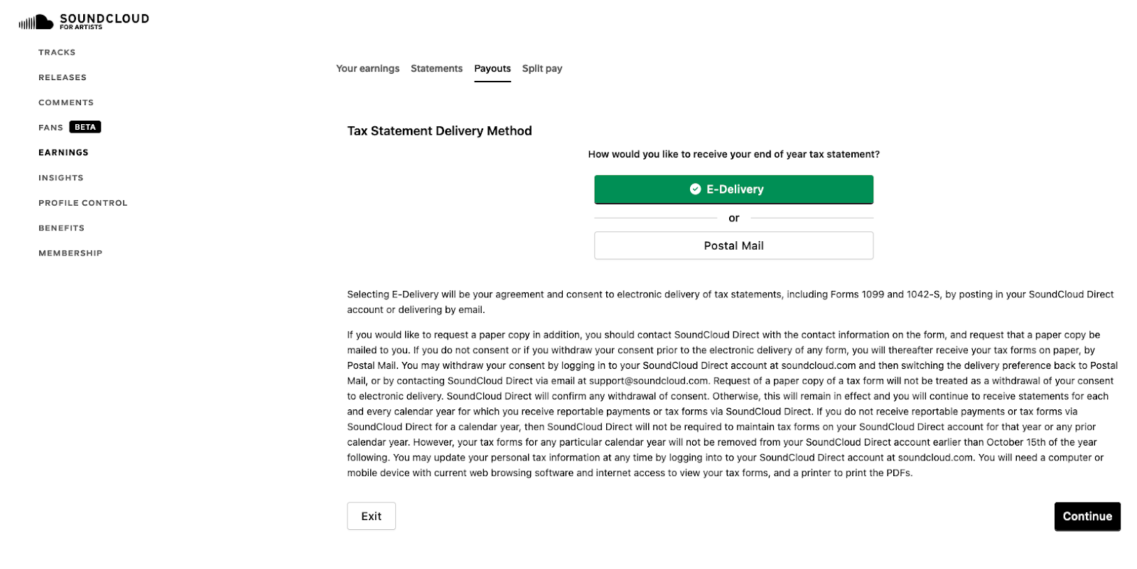 The SoundCloud Tax Form: A Monetization Walkthrough