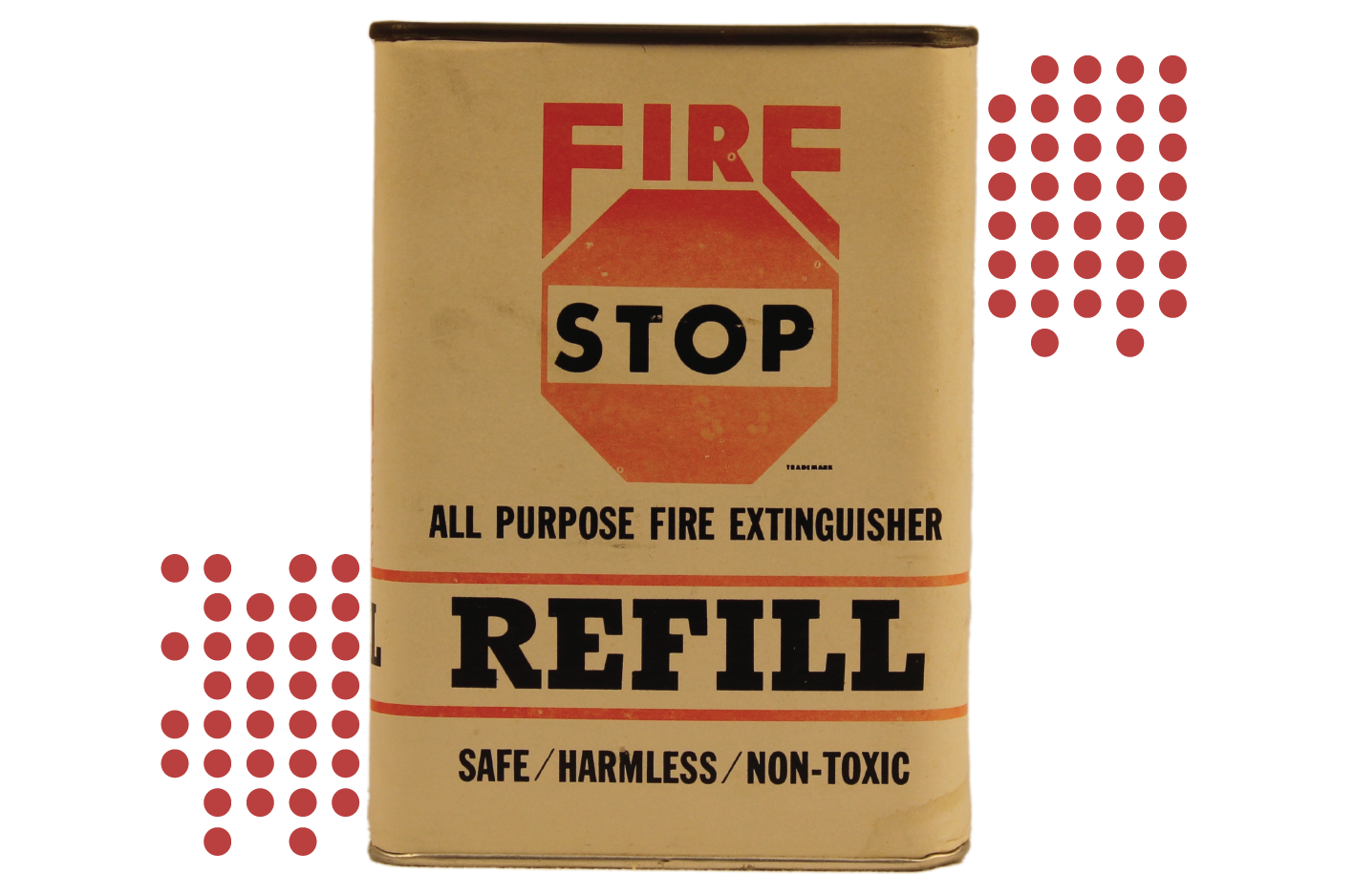 Fire Stop Refill Container