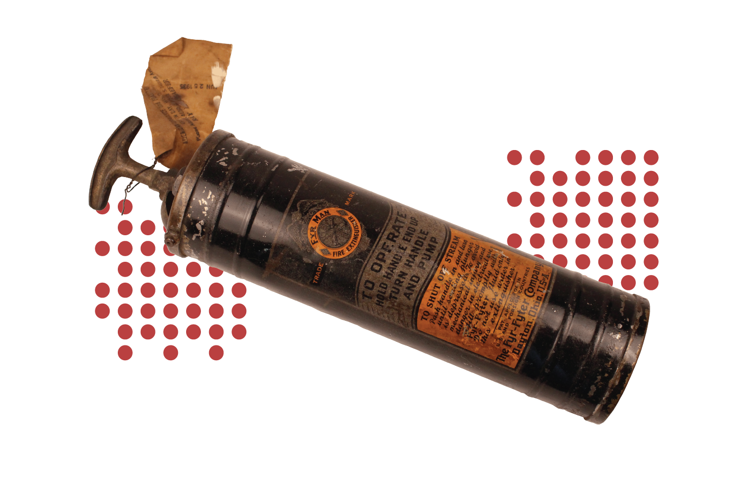 Fyr-Man Fire Extinguisher