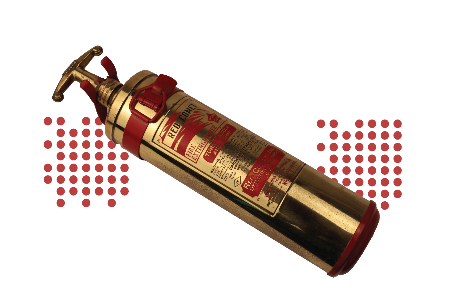 Red Comet Fire Extinguisher