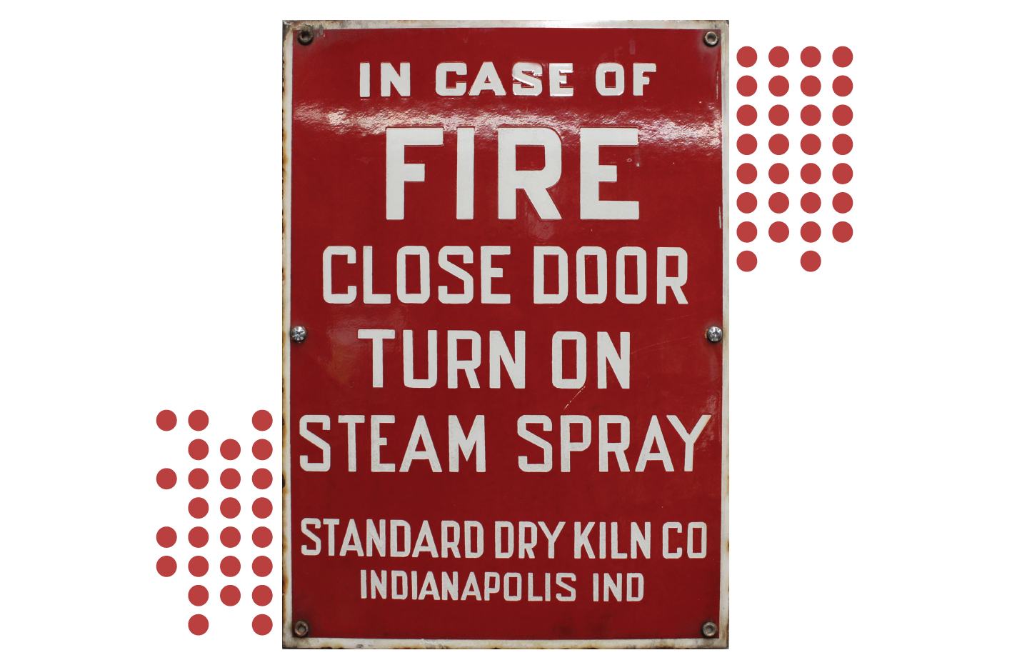 Standard Dry Kiln Co. Sign