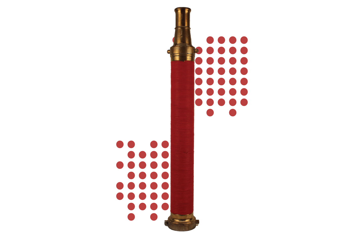 Red Rope Fire Hose Nozzle