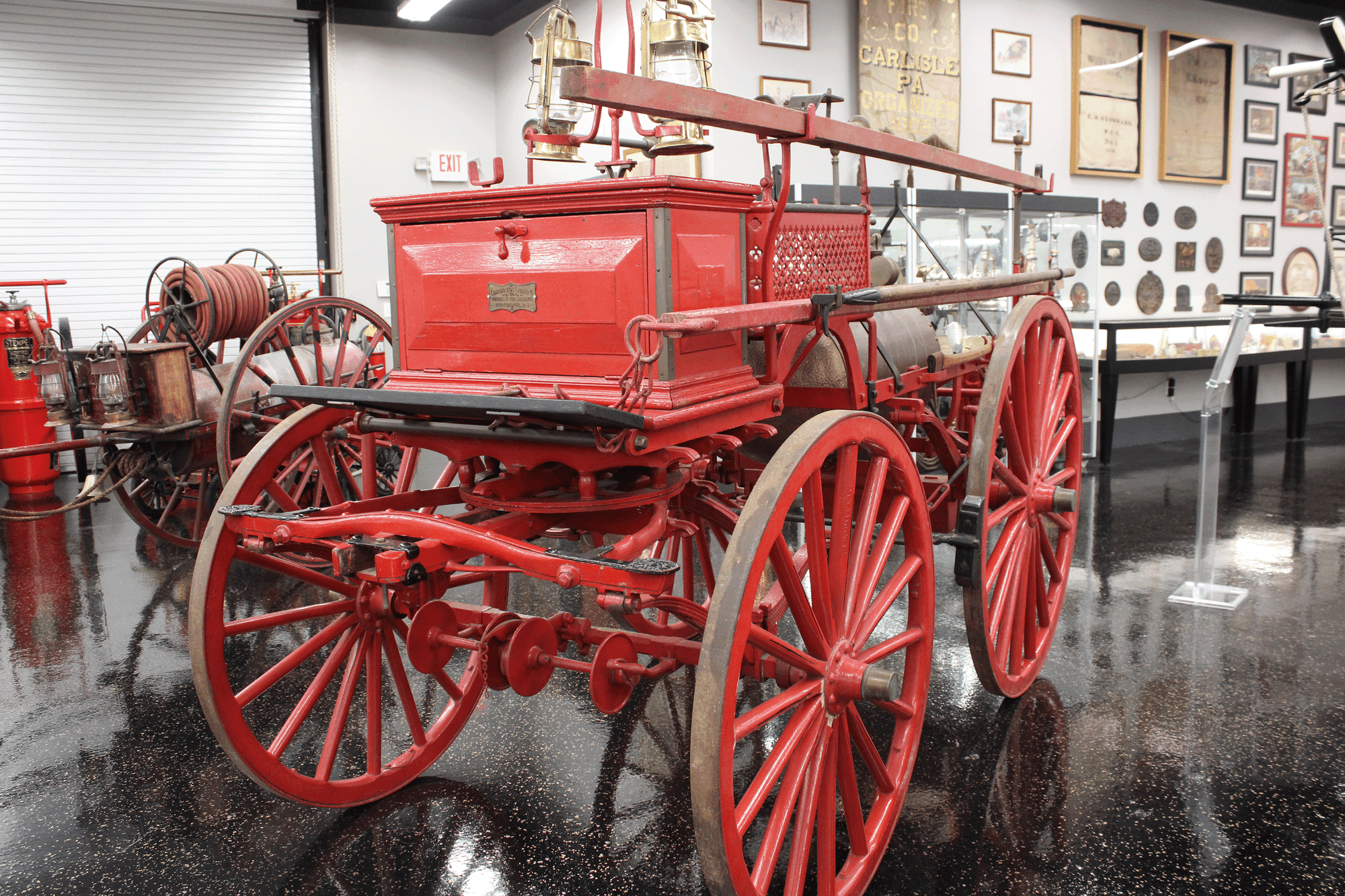 Combination Ladder Co. Horse-Drawn Chemical Fire Engine