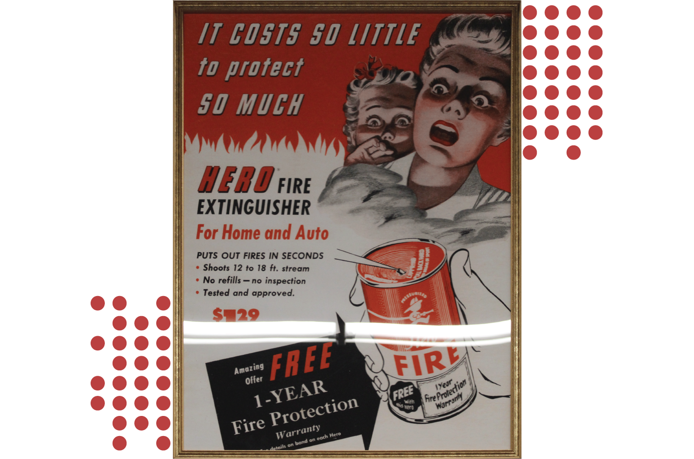 Hero Fire Extinguisher Advertisement