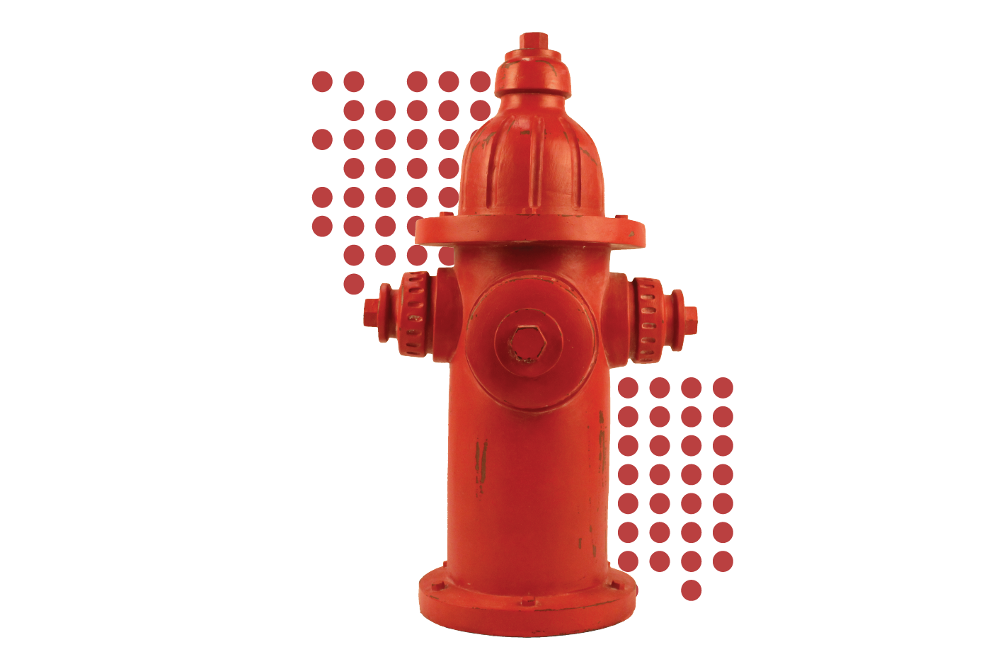 Wooden Fire Hydrant Prop