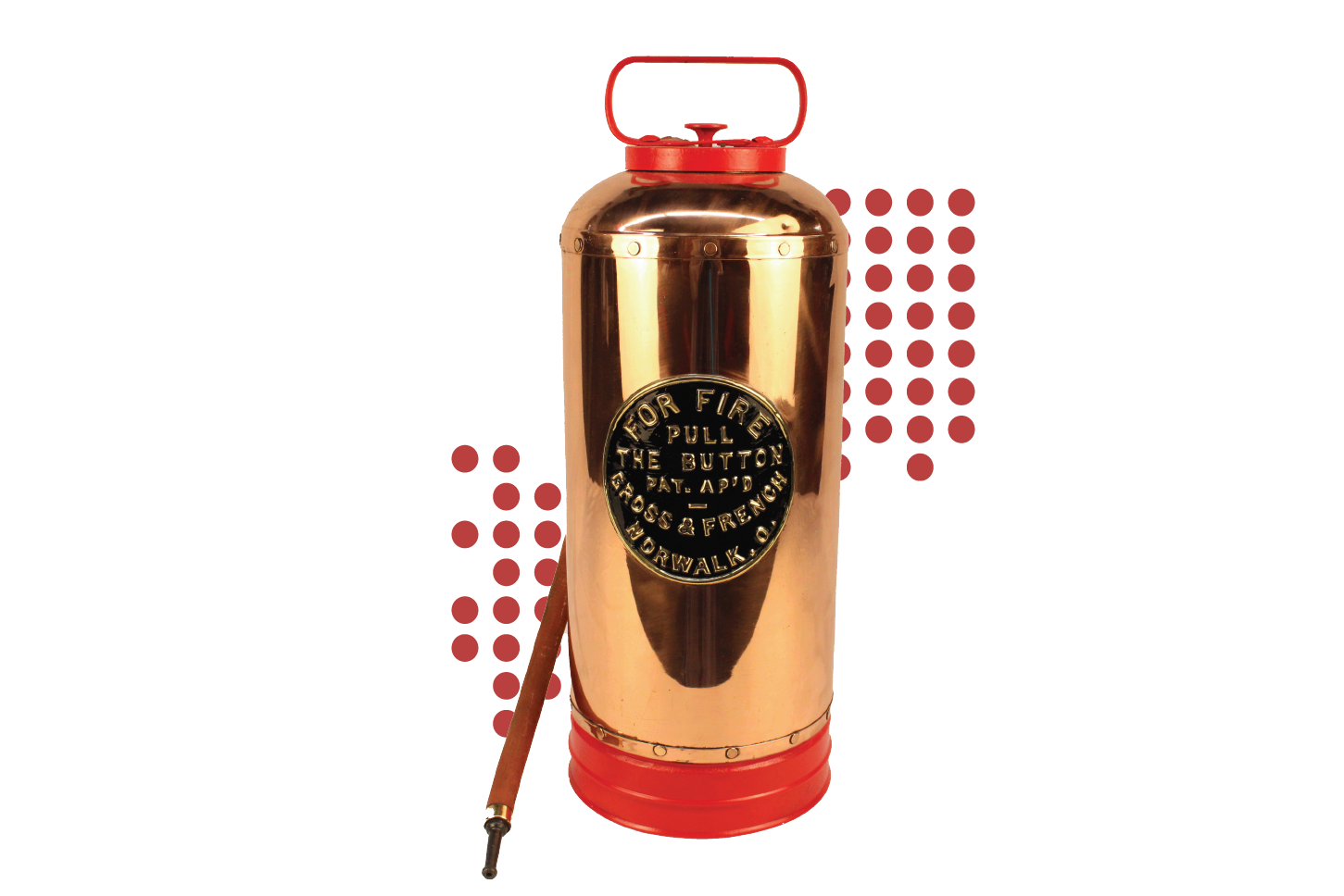 Cross & French Fire Extinguisher