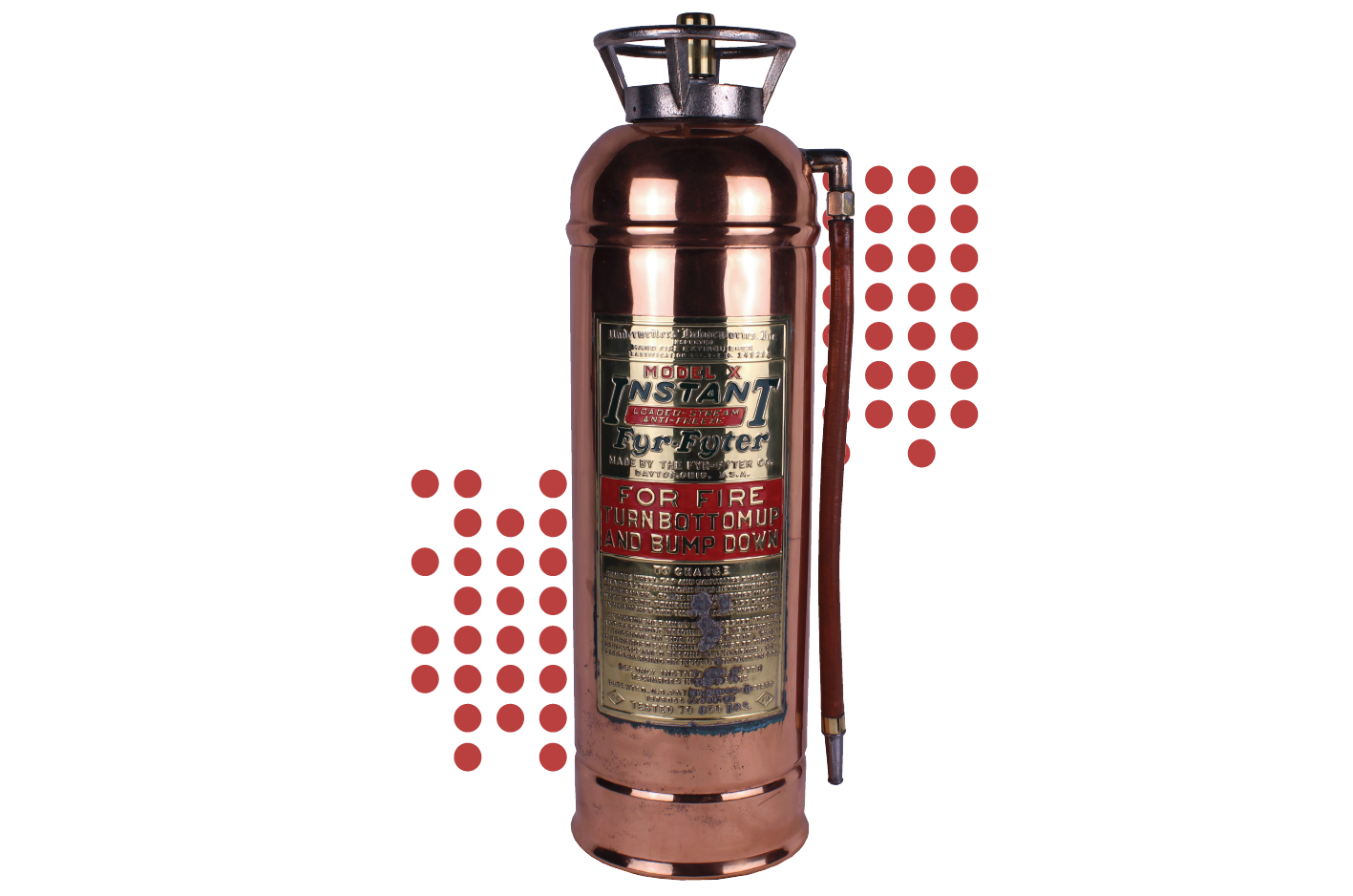 Instant Fyr-Fyter Model X Fire Extinguisher