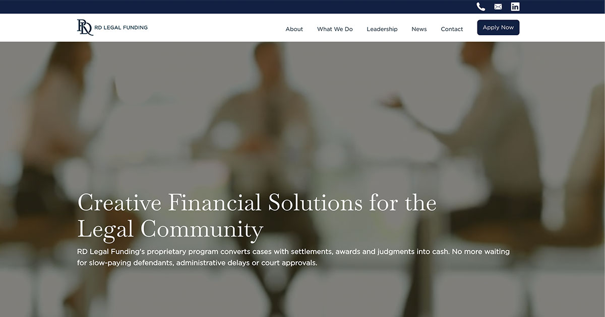 Legal Funding - Legal Financing for Lawyers | RD Legal