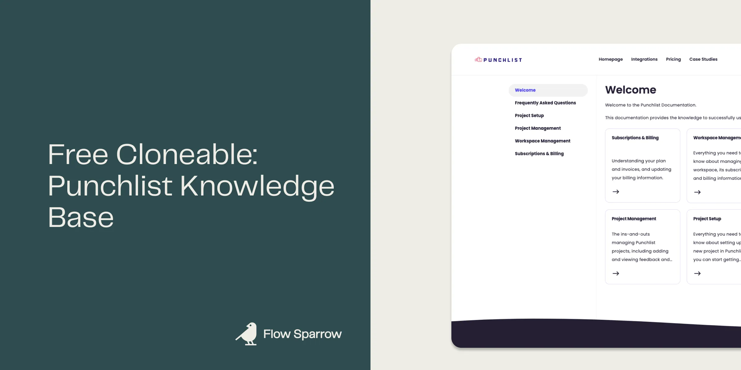 Free Cloneable: Punchlist Knowledge Base | Blog