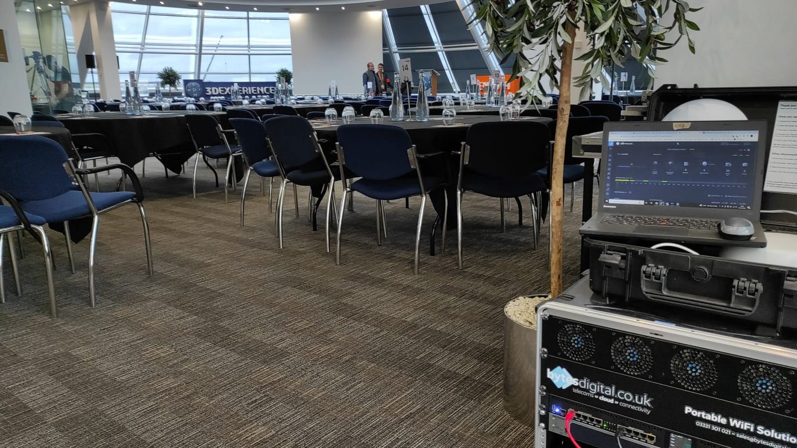 Temporary Corporate Conference WiFi Solution for Dassault Systèmes ...