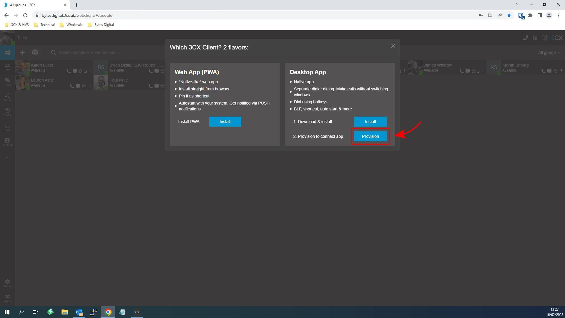 How to Install the 3CX Windows App | Bytes Digital