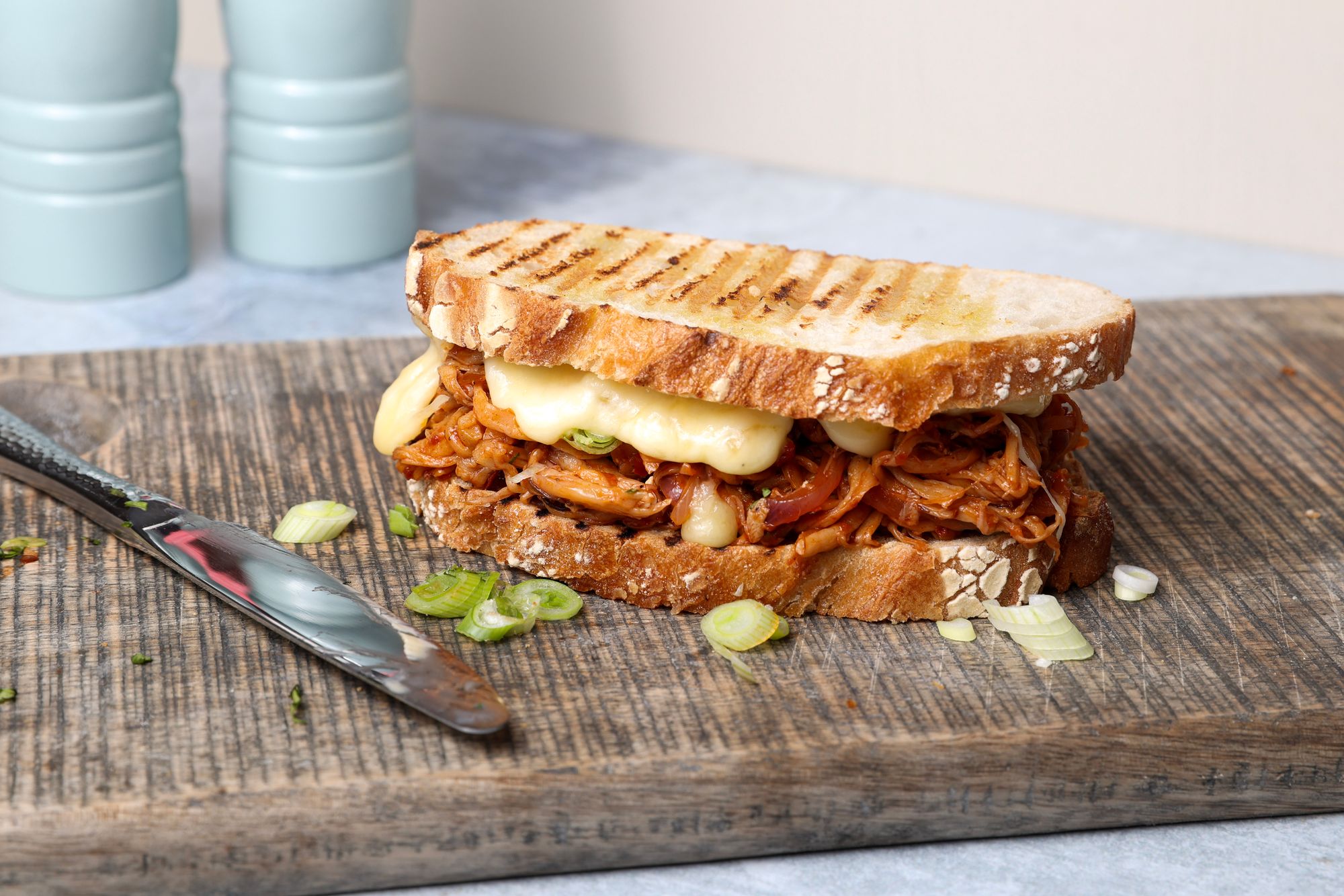 Mushroom Tinga Toastie | A Capsicana Recipe