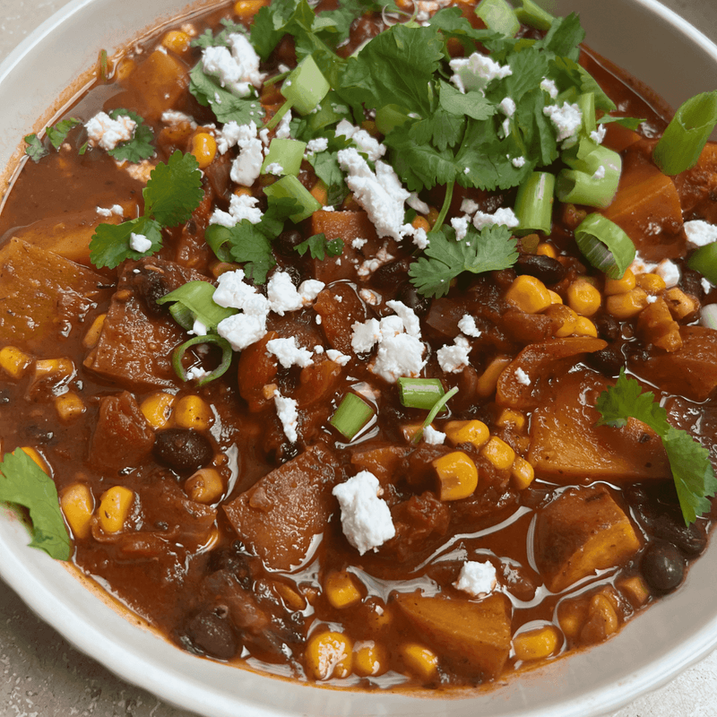Brazilian Sweet Potato & Black Bean Stew | A Capsicana Recipe