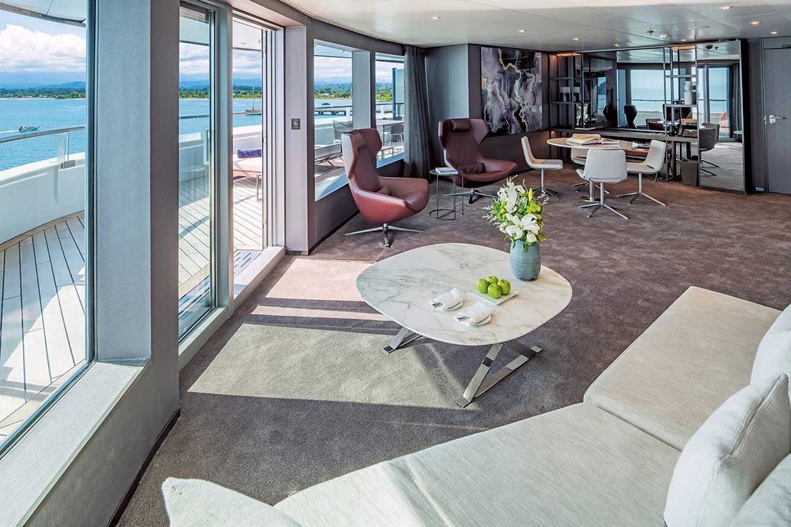 Panorama & Grand Panorama Suite | Scenic Eclipse | Luxury Cruise Club