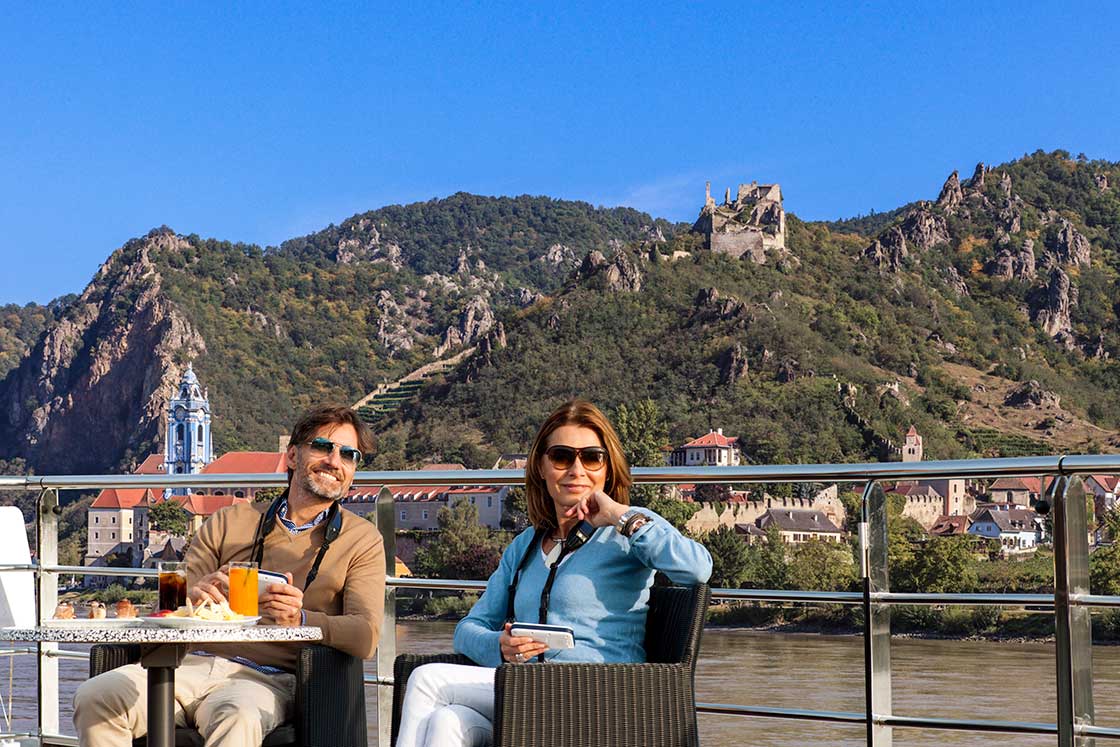 The Sun Deck | Scenic Azure | Luxury Cruise Club