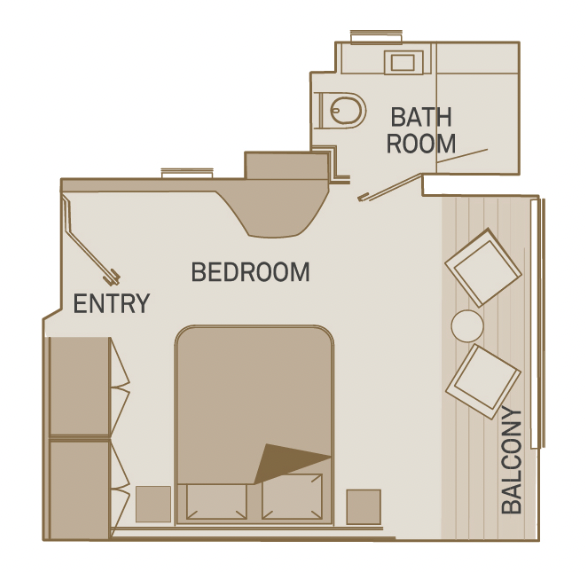 Junior Balcony Suite | Scenic Azure | Luxury Cruise Club