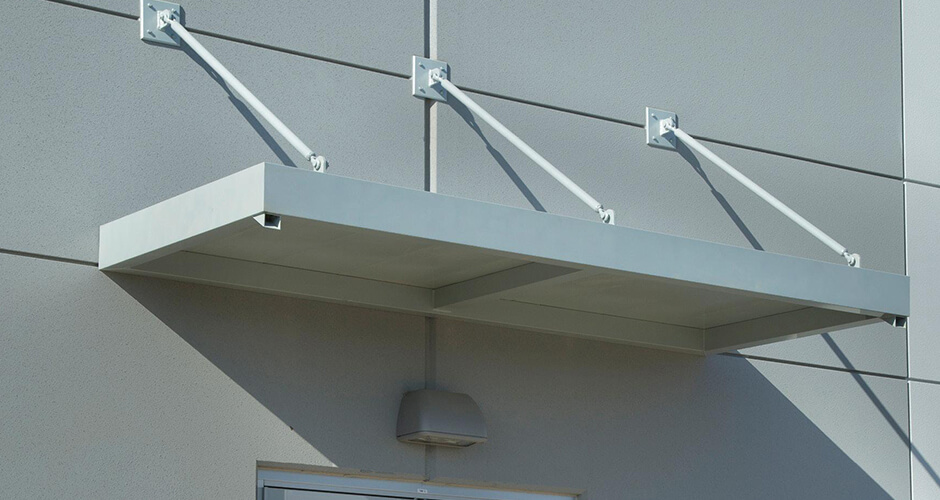 Custom Canopies | Custom Awnings & Aluminum Sunshades Installations