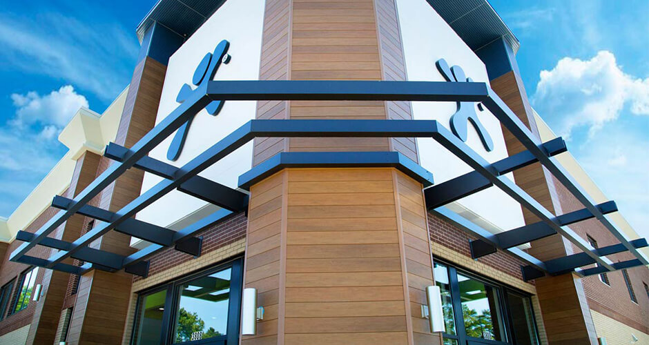 Prefabricated Commercial Awnings & Canopies | Skyscape