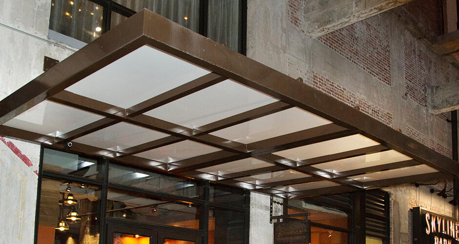 Custom Canopies | Custom Awnings & Aluminum Sunshades Installations