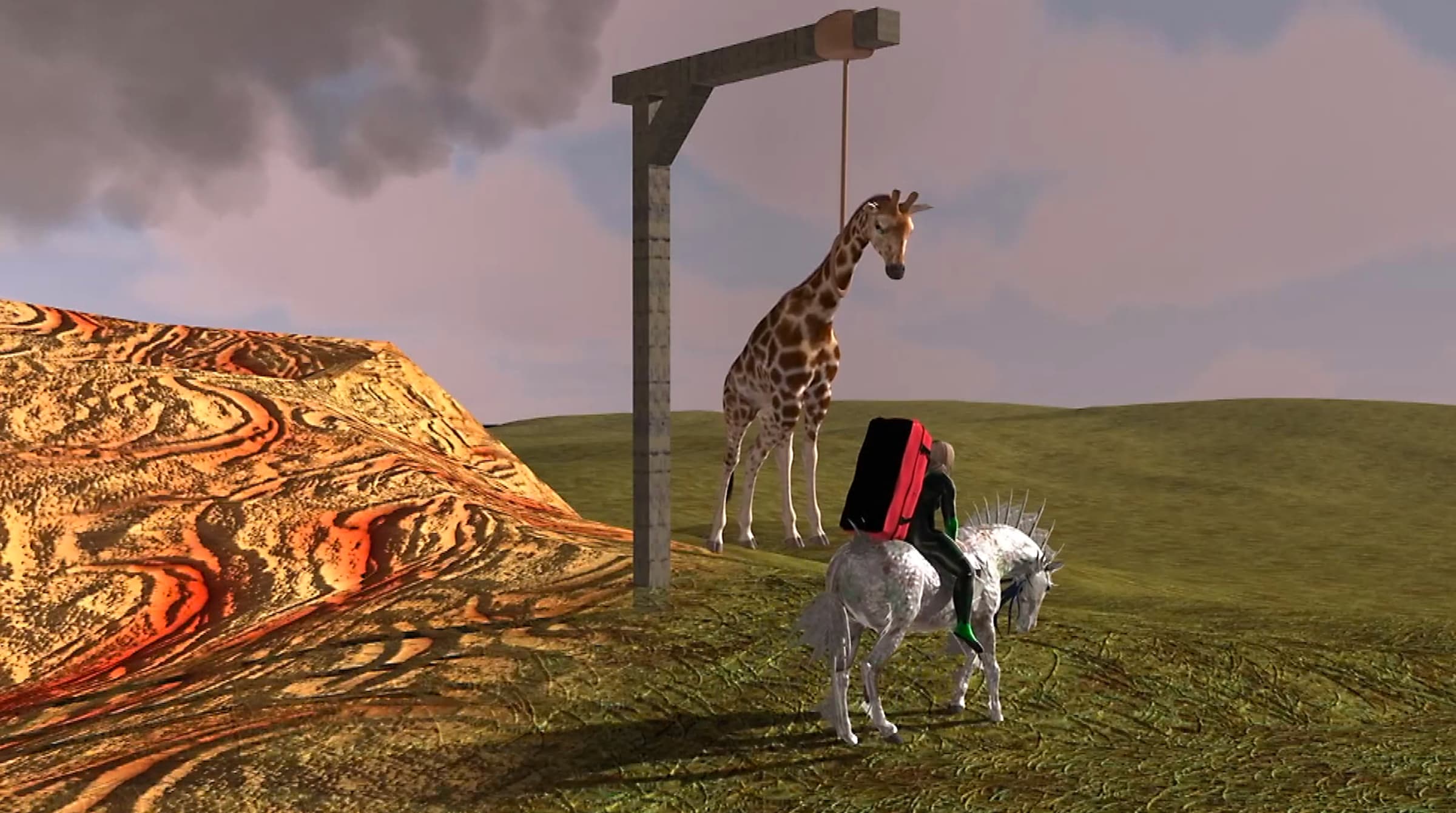 Demon Giraffe Goat Simulator