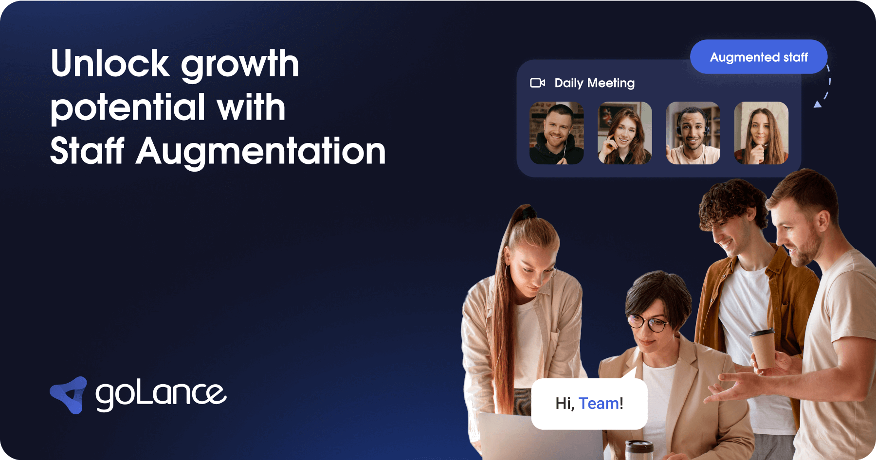 Empower your growth: Staff augmentation services by goLance