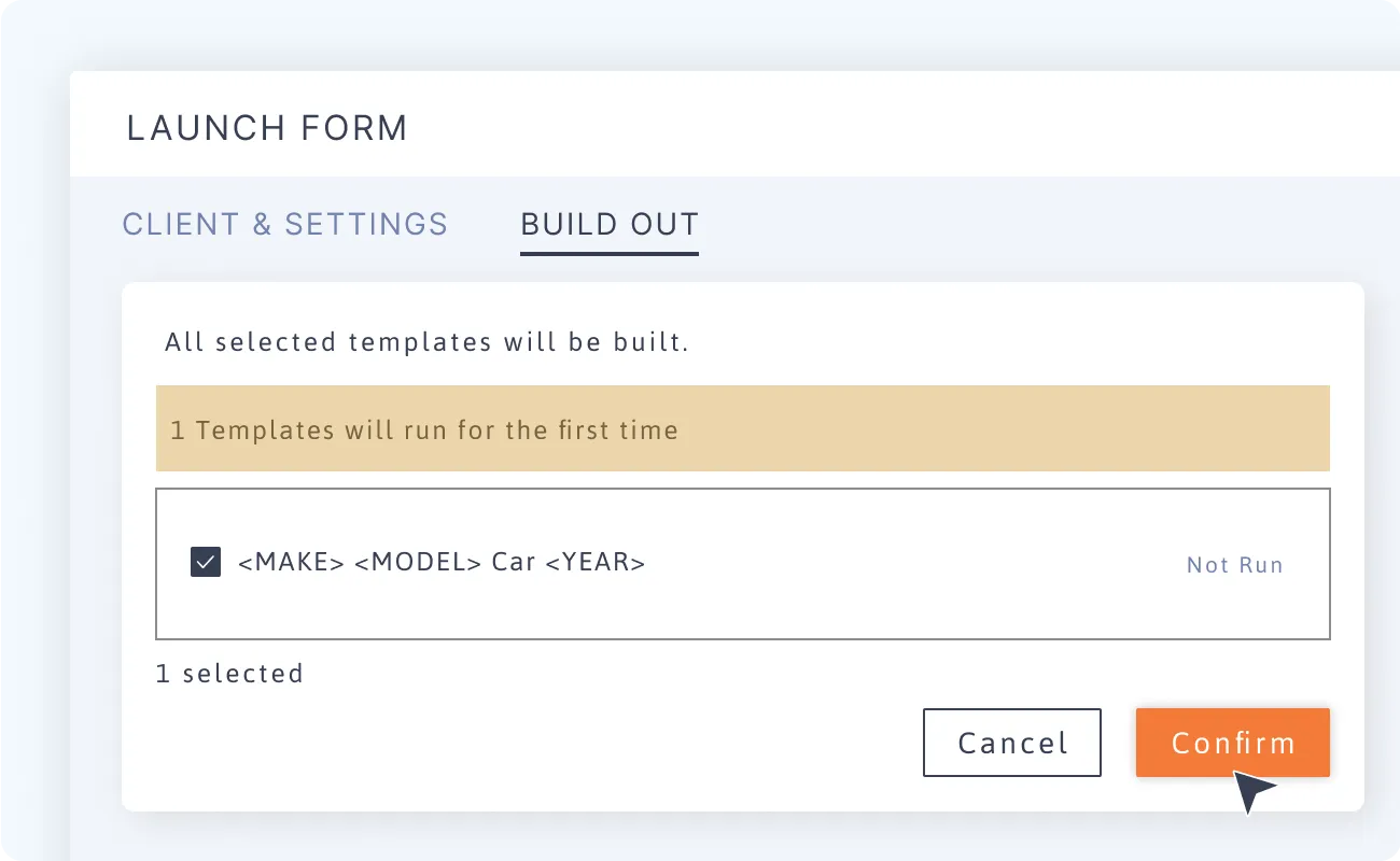 Automate Ad Creation on Google, Instagram, Facebook: Chassis