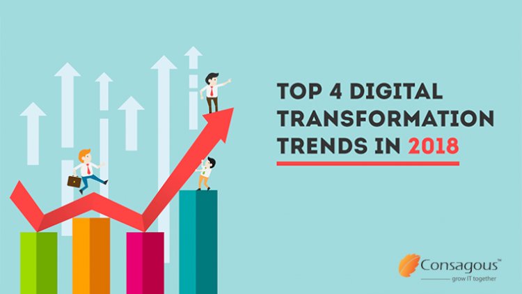 Top 4 Digital Transformation Trends In 2018 —Consagous