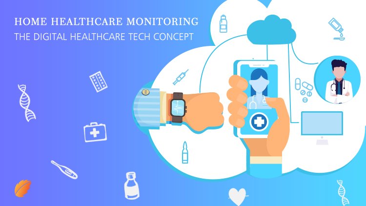 Home Health Monitoring – The Digital Healthcare Tech Concept —Consagous