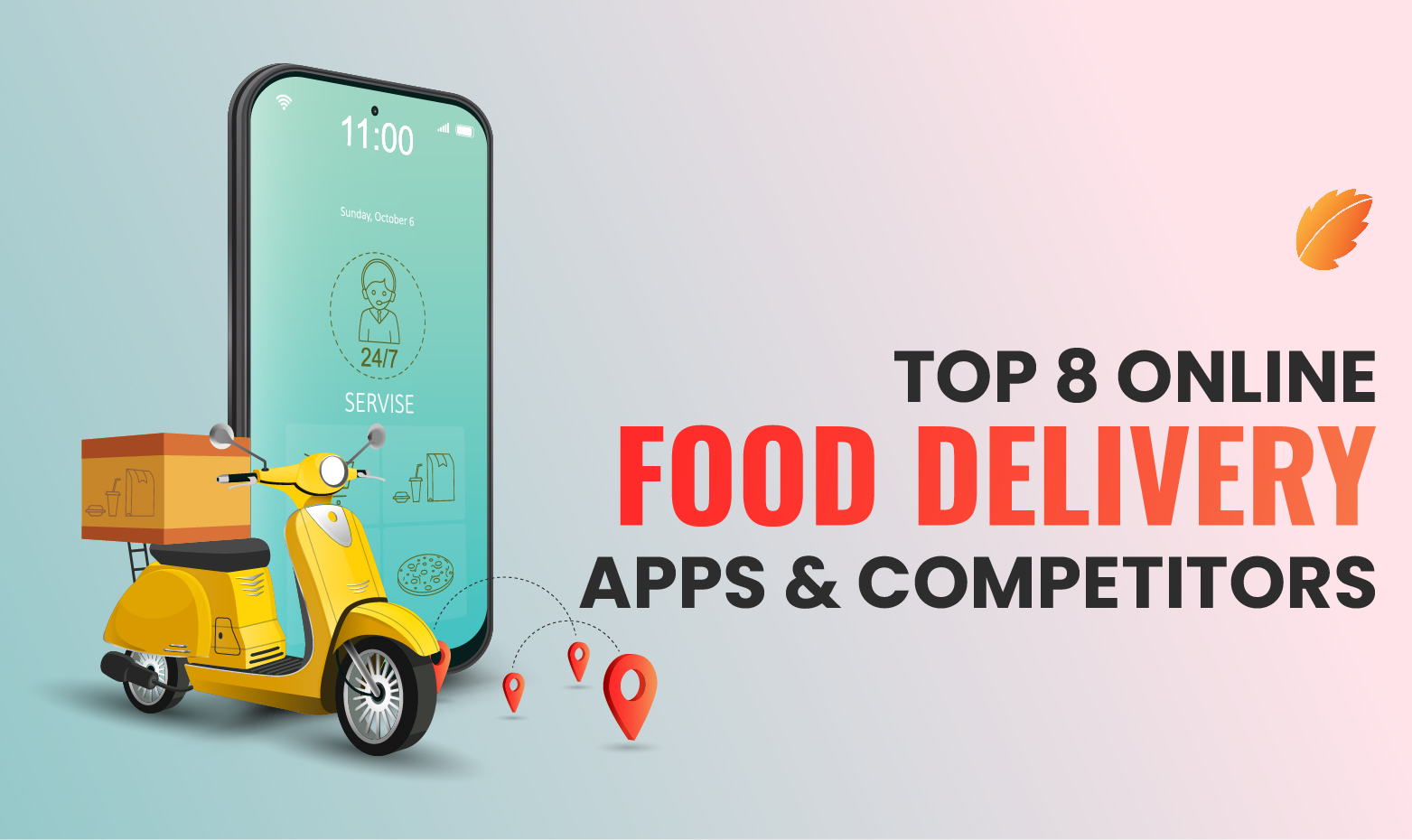 Top 8 Online Food Delivery Apps & Competitors —Consagous