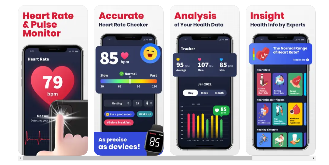 The Top 6 Apple Watch Heart Rate Monitor Apps —Consagous
