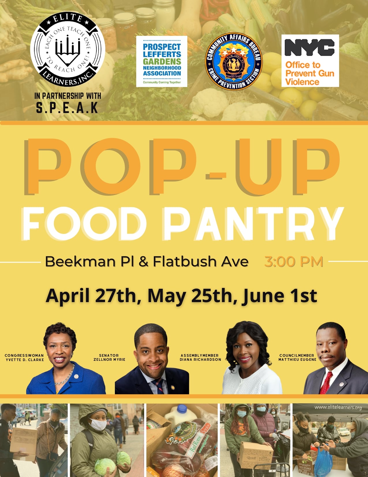 Pop Up Food Pantry - Education, Athletic(s), and Mentorship
