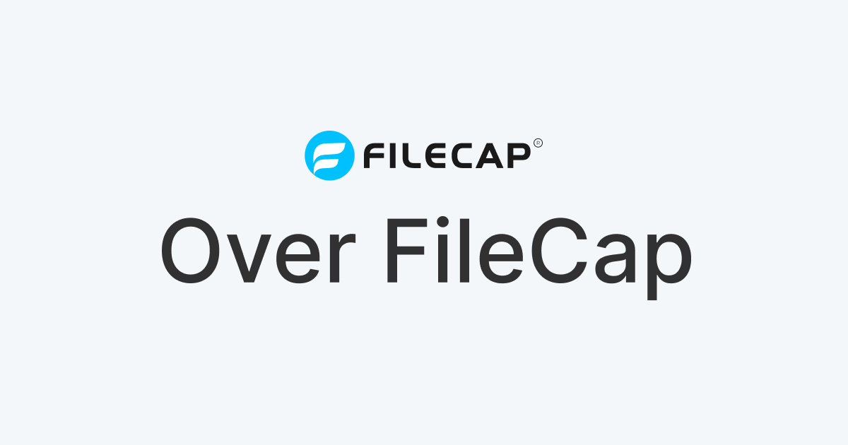 Over FileCap | Veilig e-mailen | FileCap