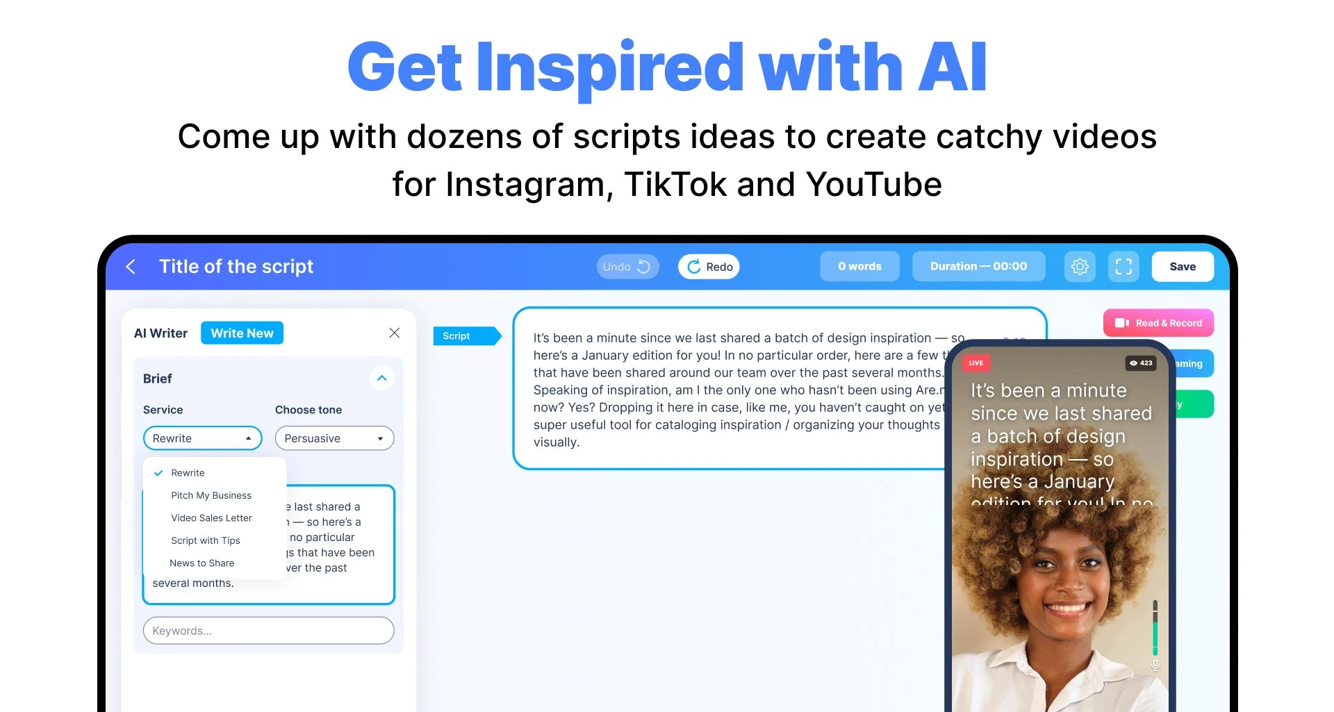 The Do’s, Don’ts, and Examples of A Converting YouTube Video Script